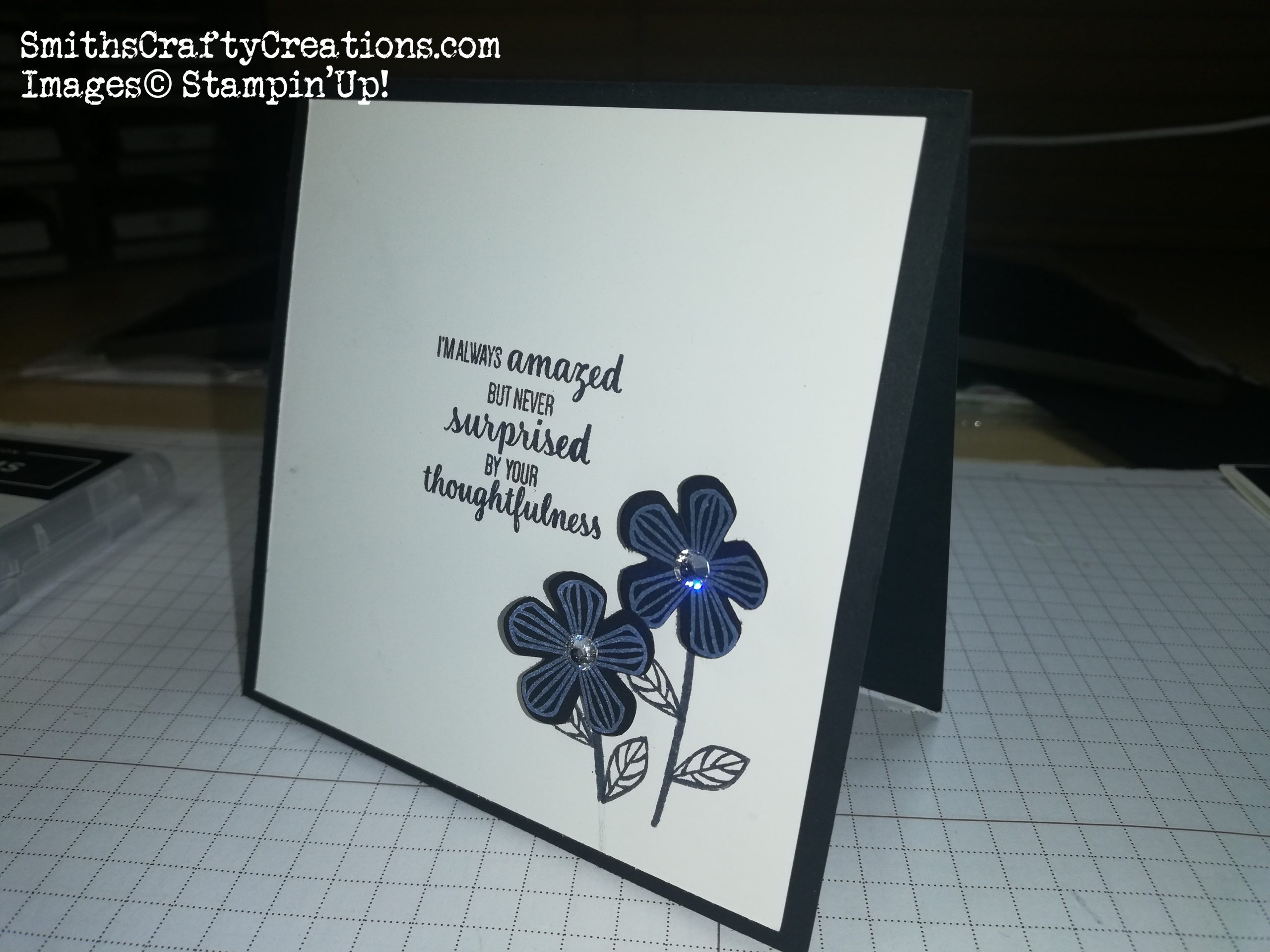 Make it Monday #46 Thoughtful Blooms Monotone Cards