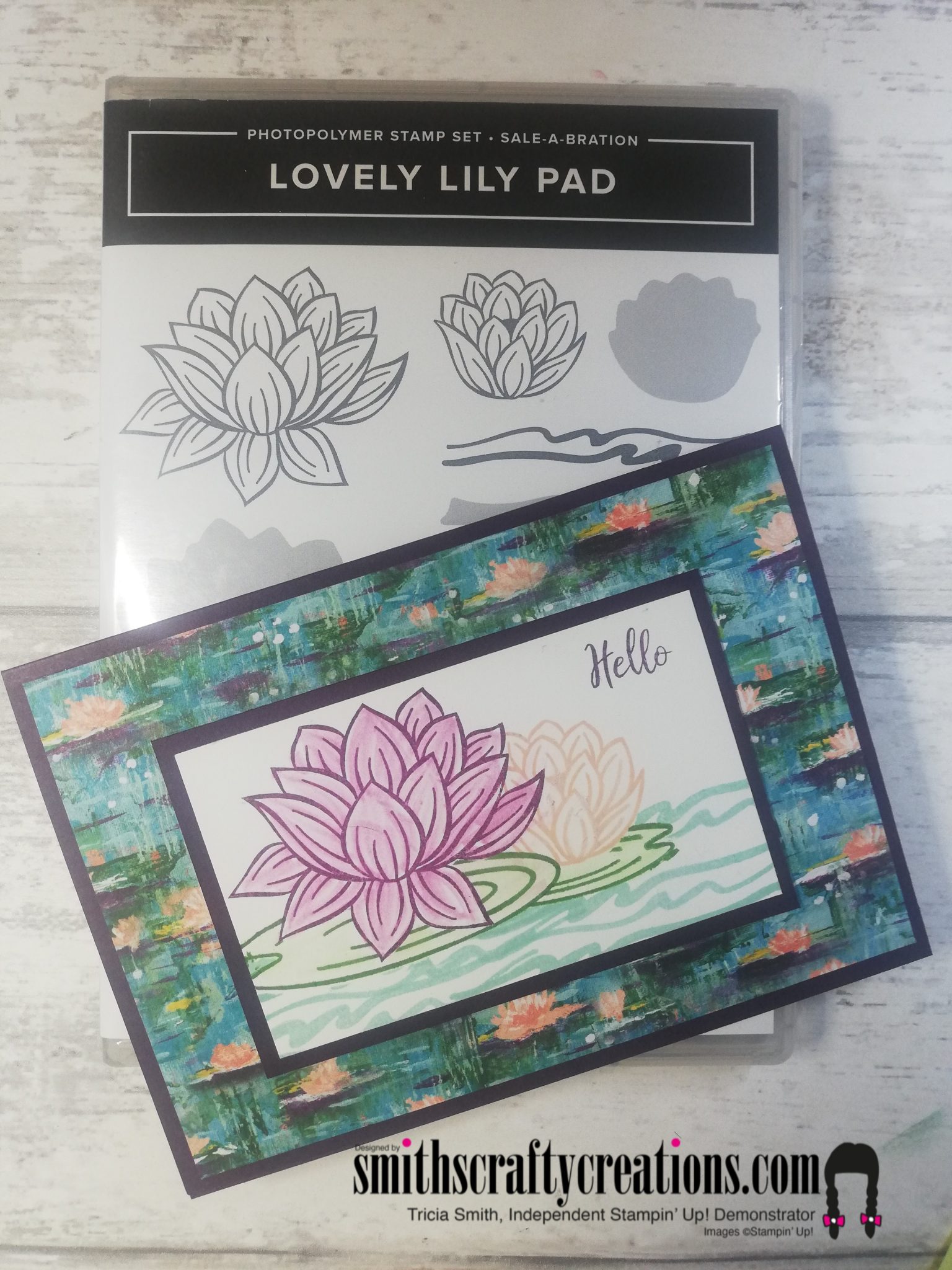 Make it Monday #50 Lovely Lily Pad Handmade Card