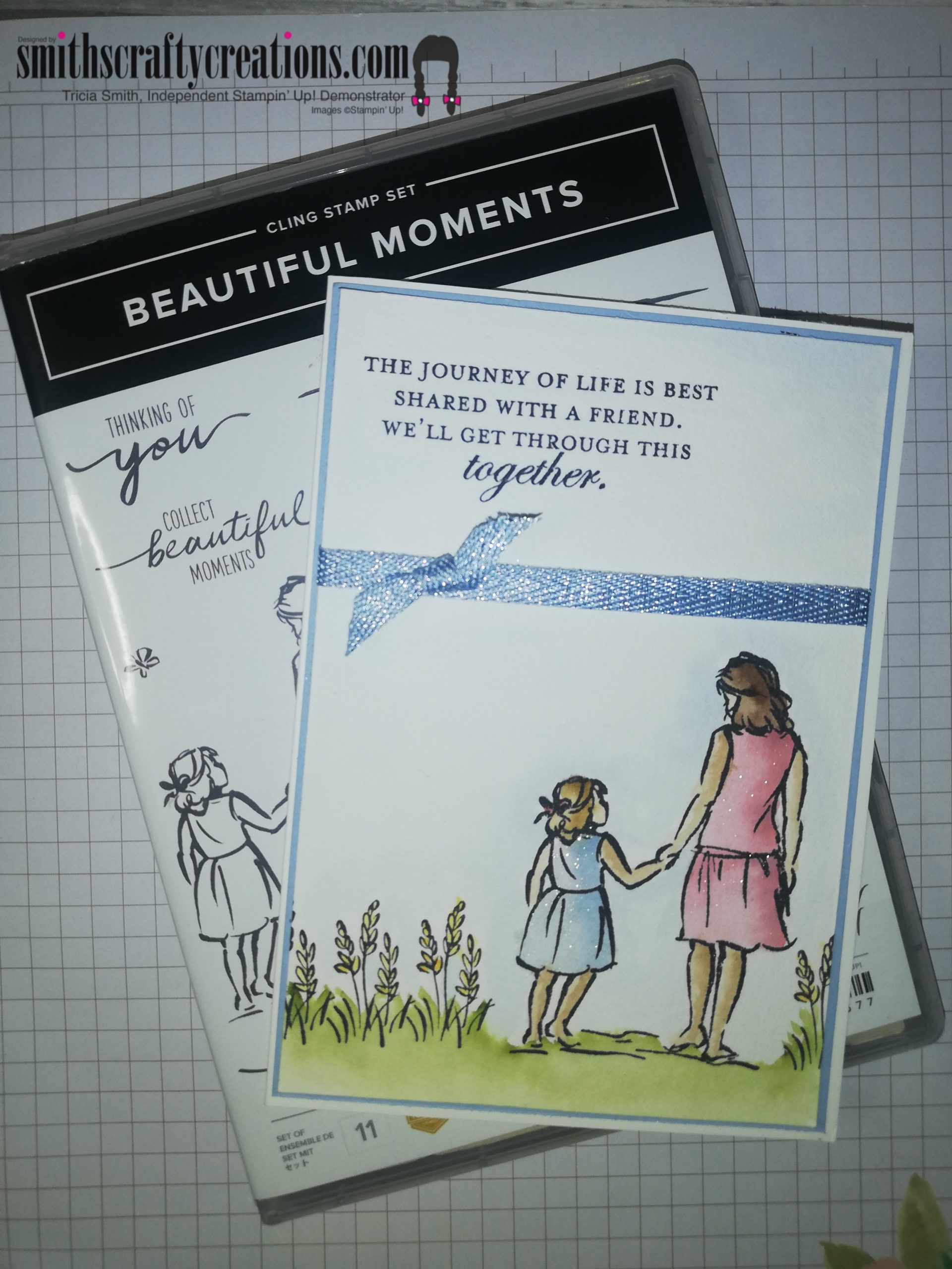 How to make a water-coloured handmade card