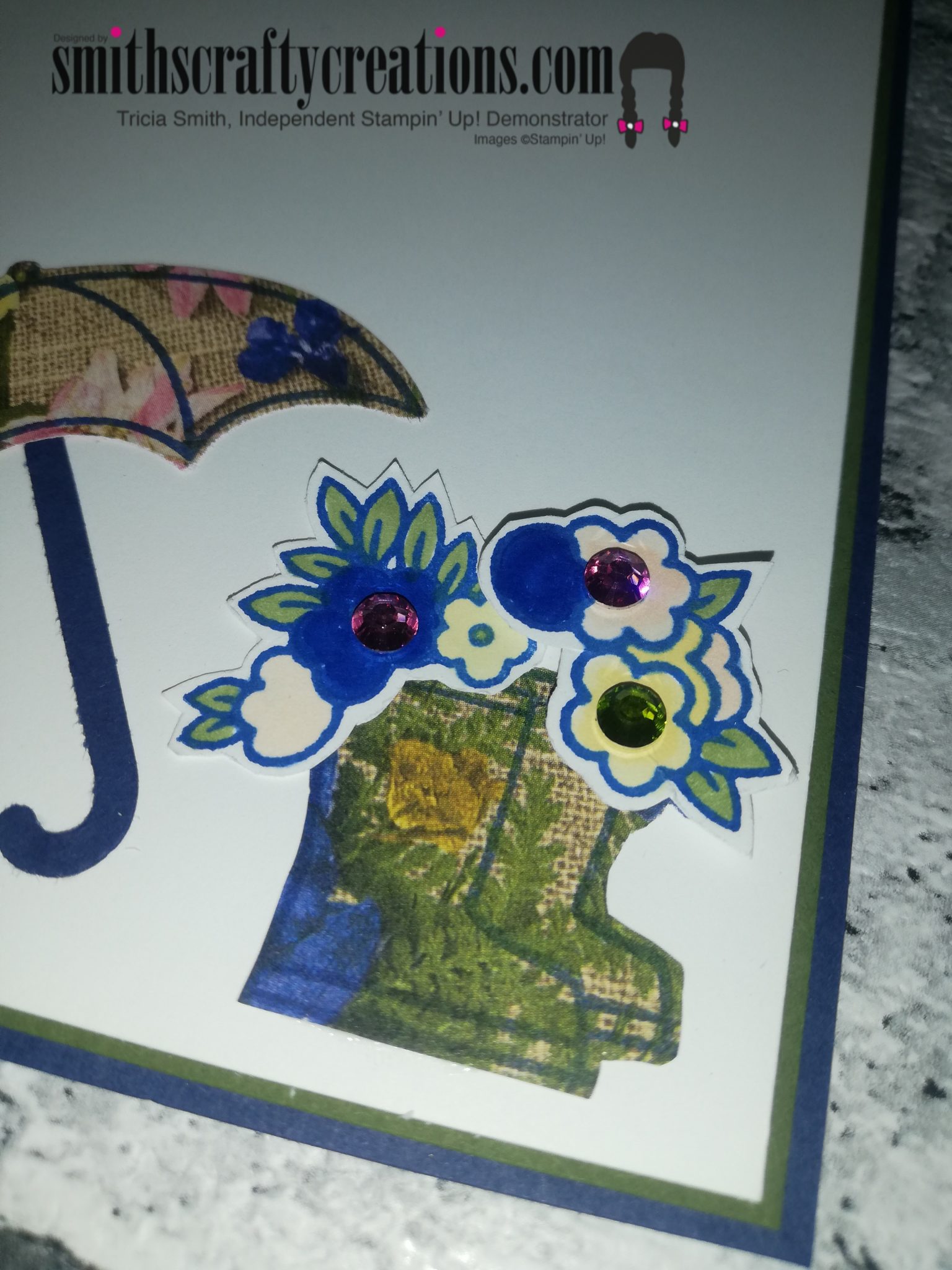 Simple Stamping #54 - How to do paper piecing