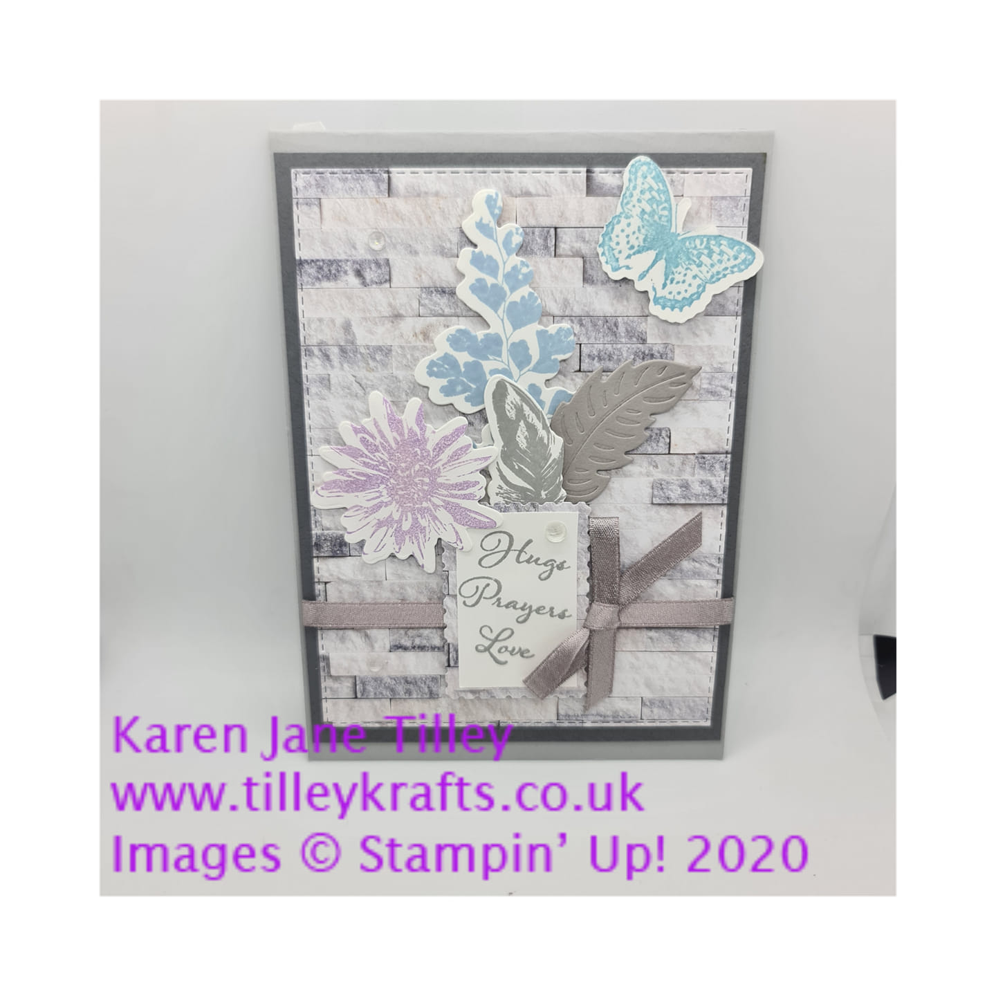 Challenge 42 Creating Brick Effect in Card Making