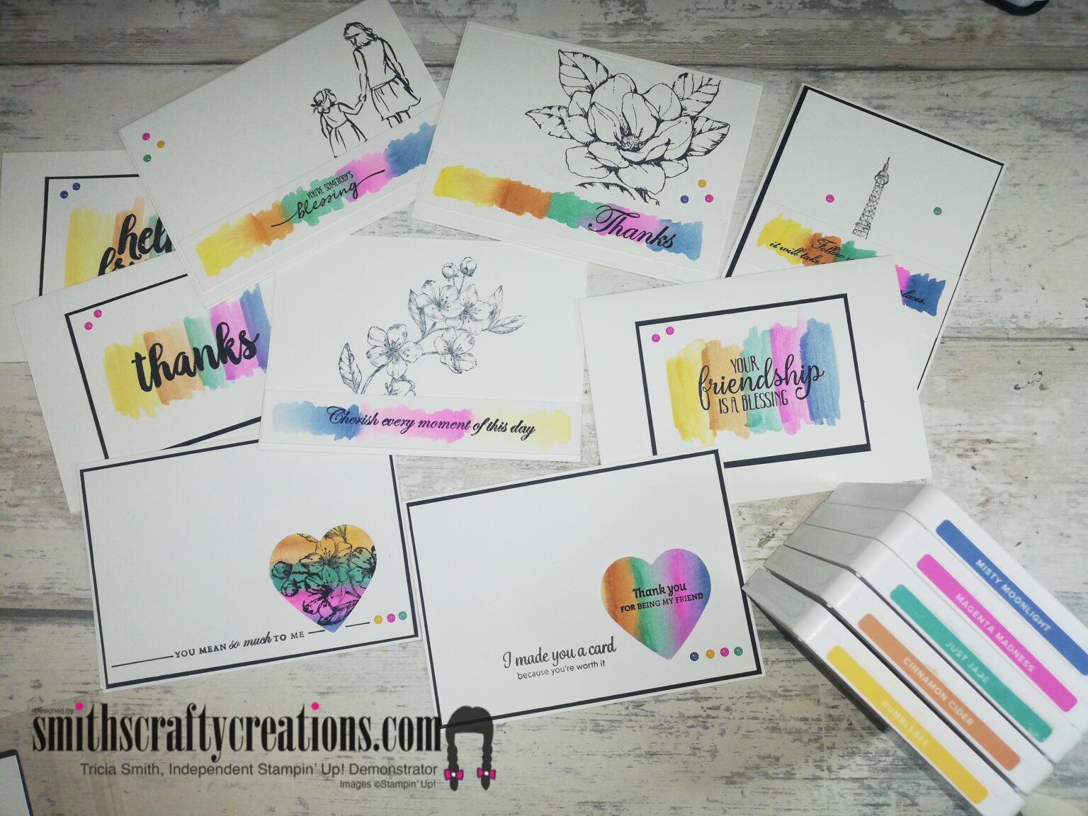 Online Coffee and Cards Live Card Making Tutorial