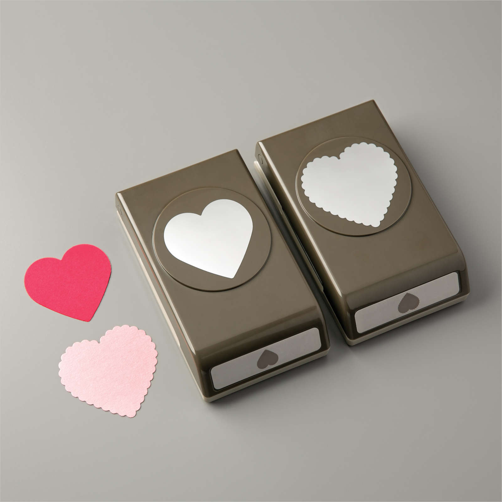 Using the negatives from my heart punched card