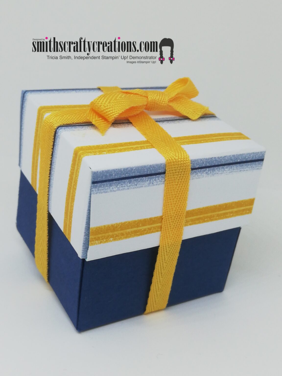 Handmade Gift Boxes - Stripes or Polka Dots