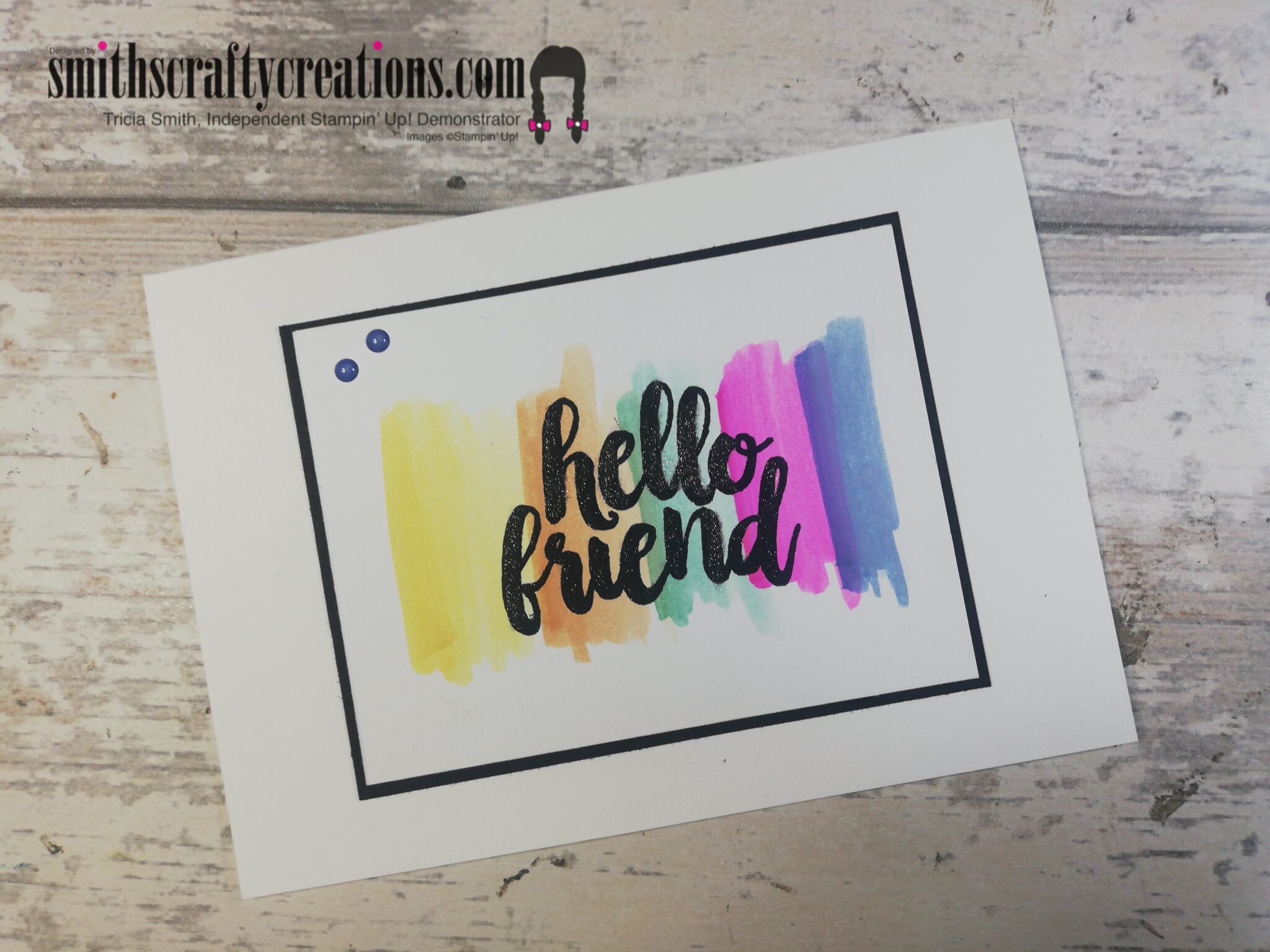 Online Coffee and Cards Live Card Making Tutorial