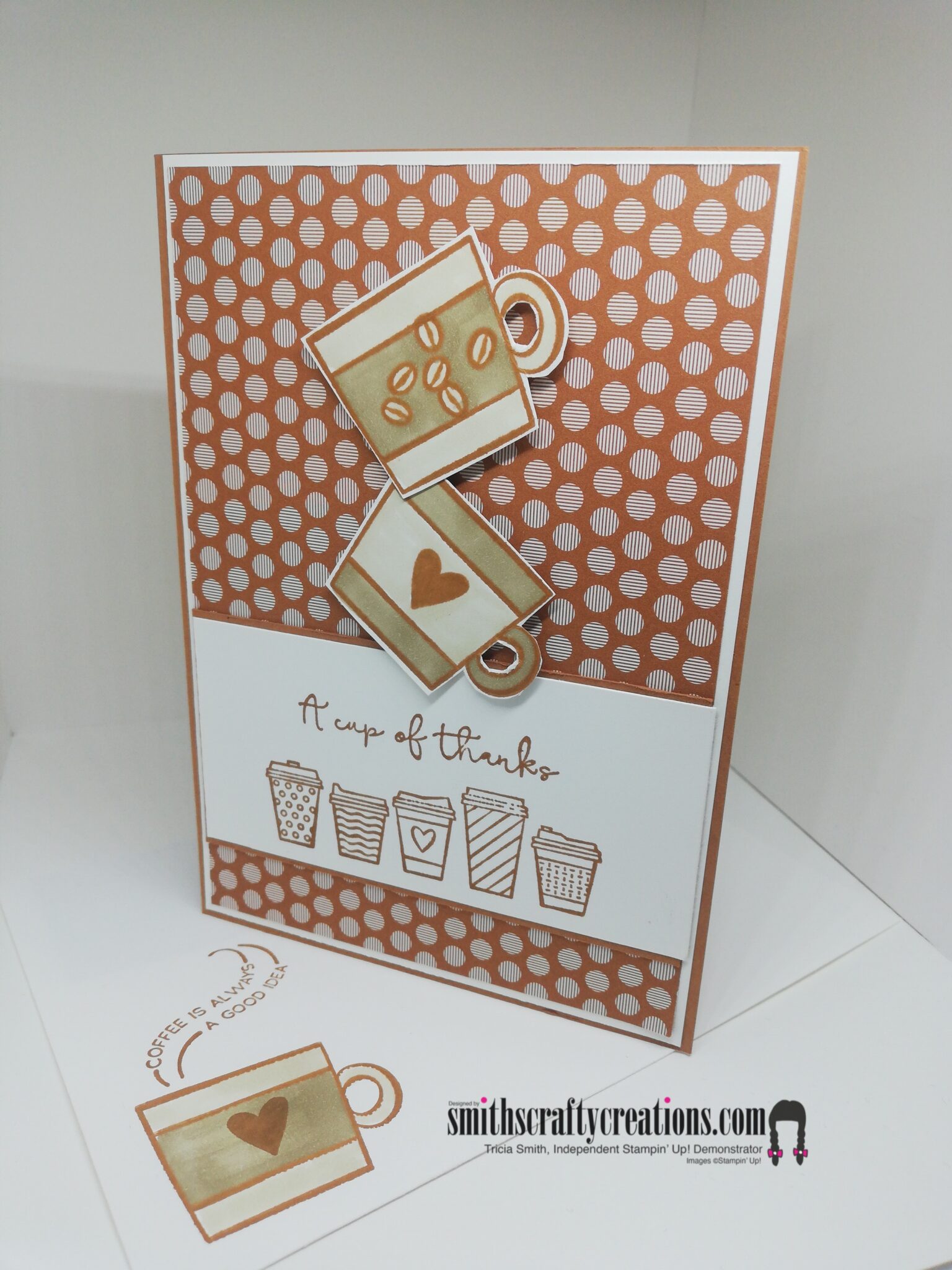 Coffee Themed Handmade Cards