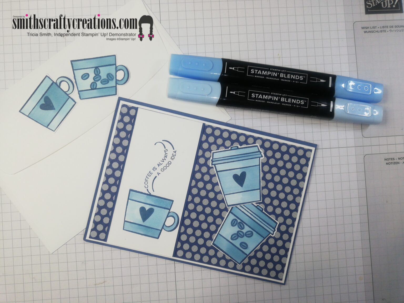 Coffee Themed Handmade Cards