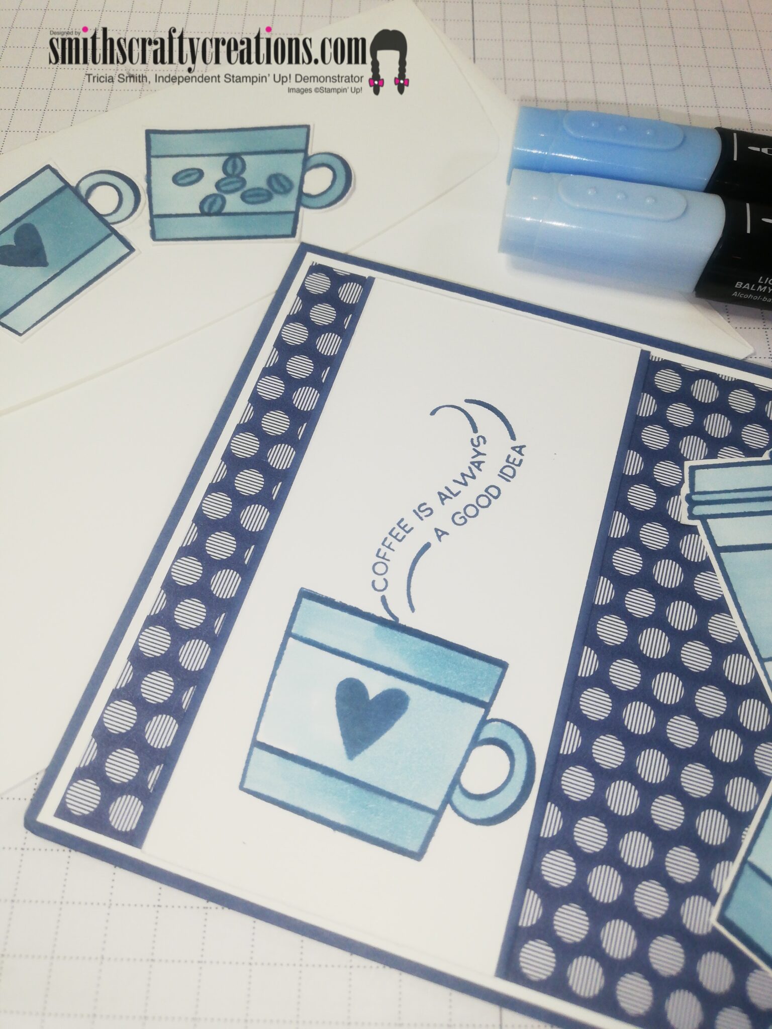 Coffee Themed Handmade Cards