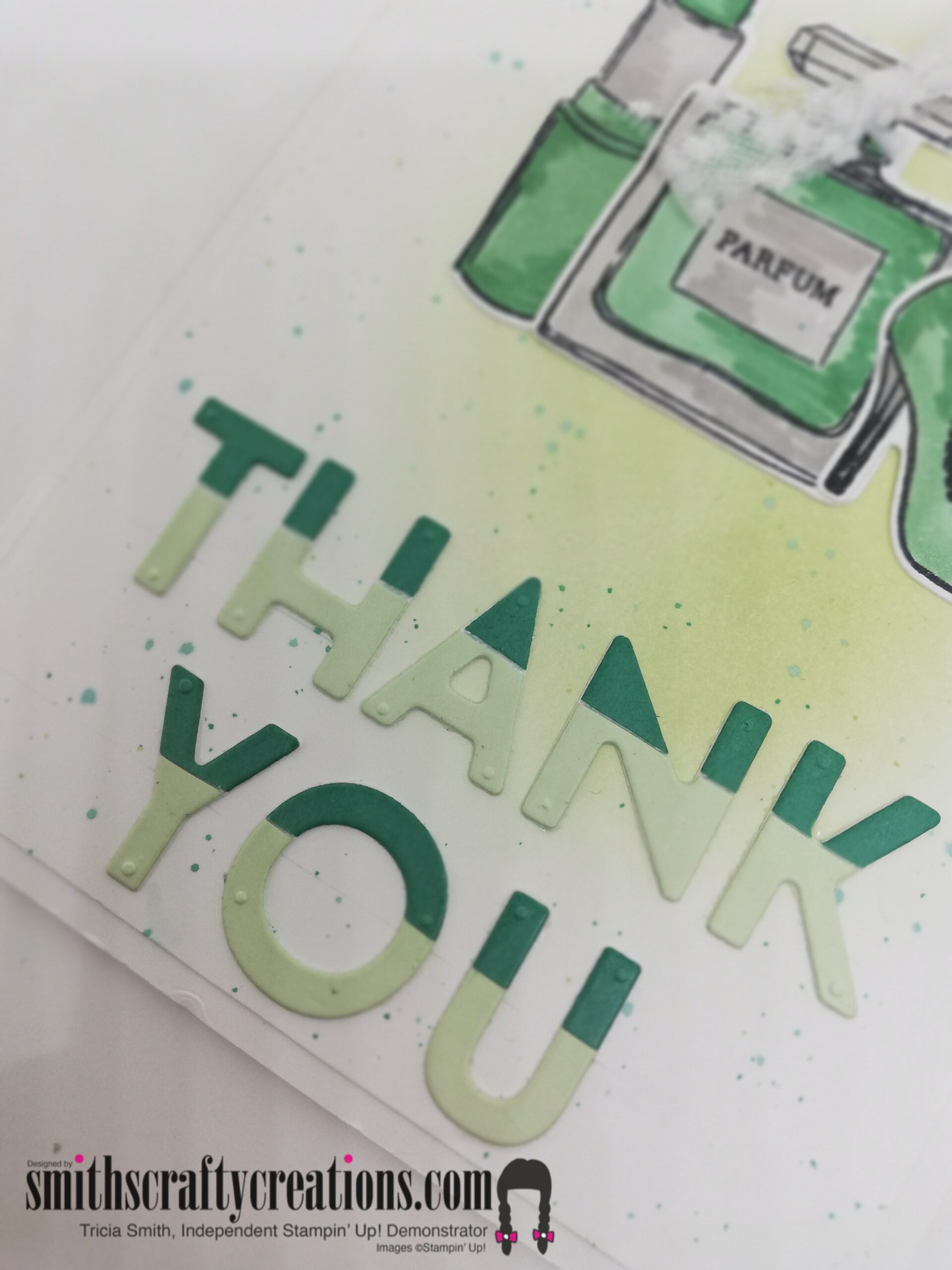 Two Tone Lettering in Card Making