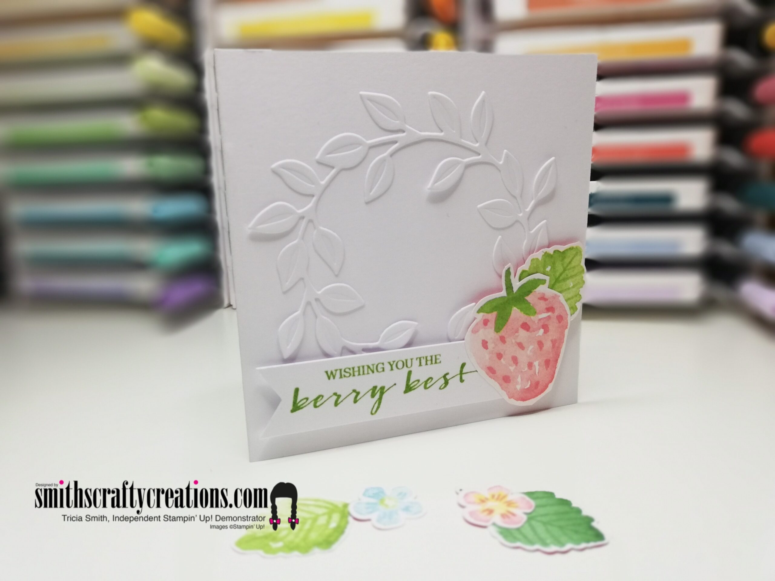 Berry Blessings Handmade Cards