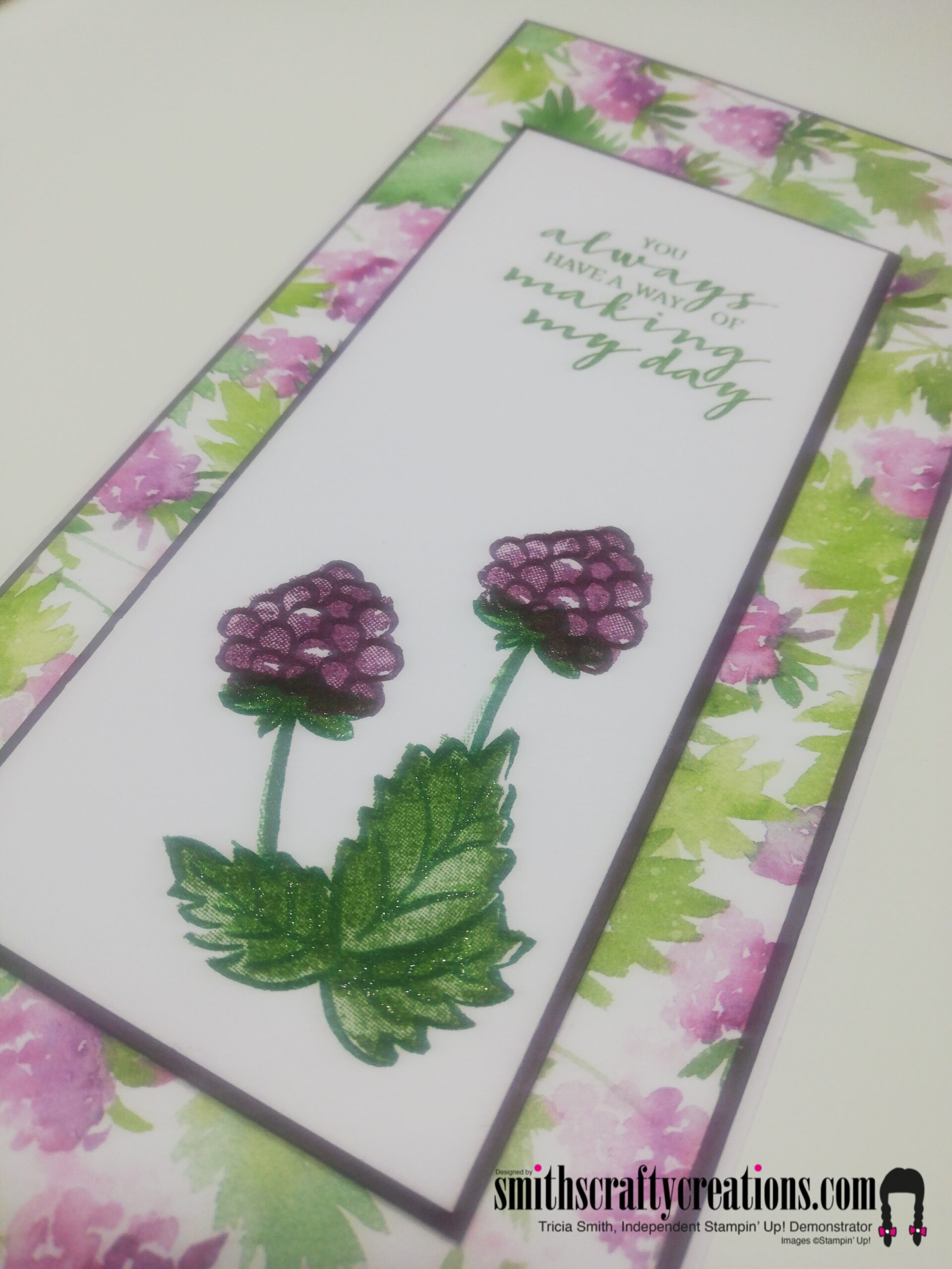 Berry Delightful Handmade DL Cards