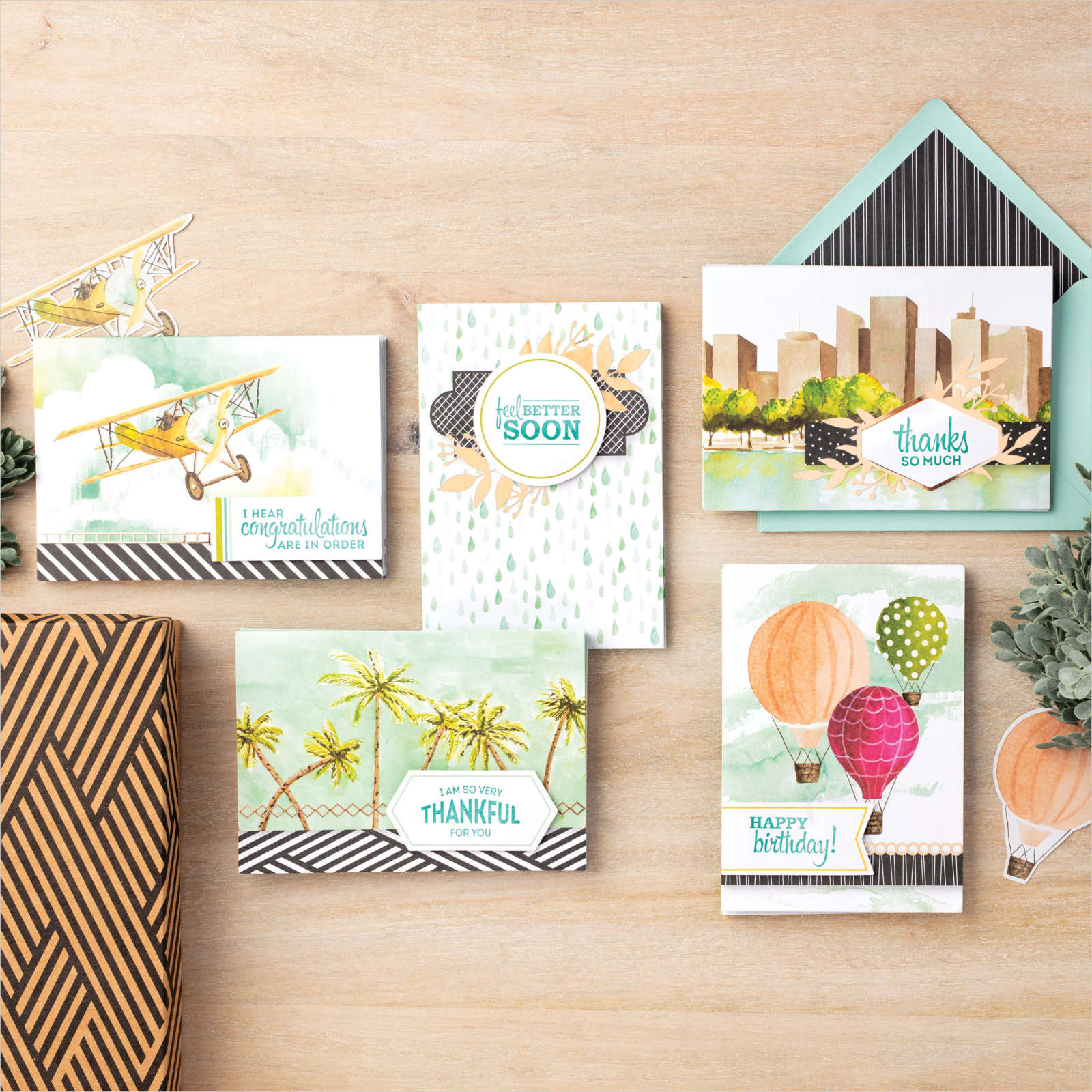 Scrapbook Page Layout from a Card Kit