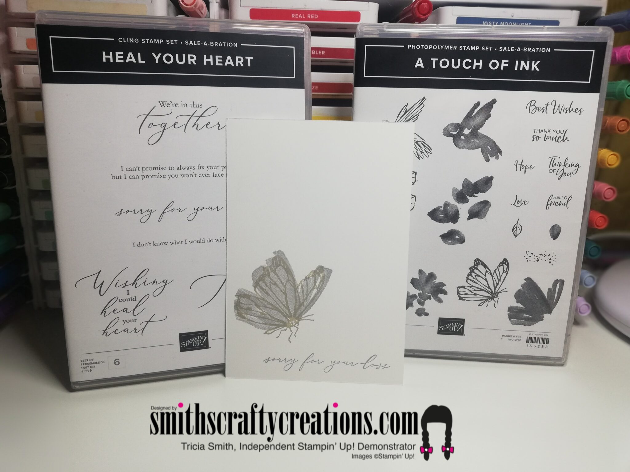 Simple Stamping for Delicate Sentiment Cards