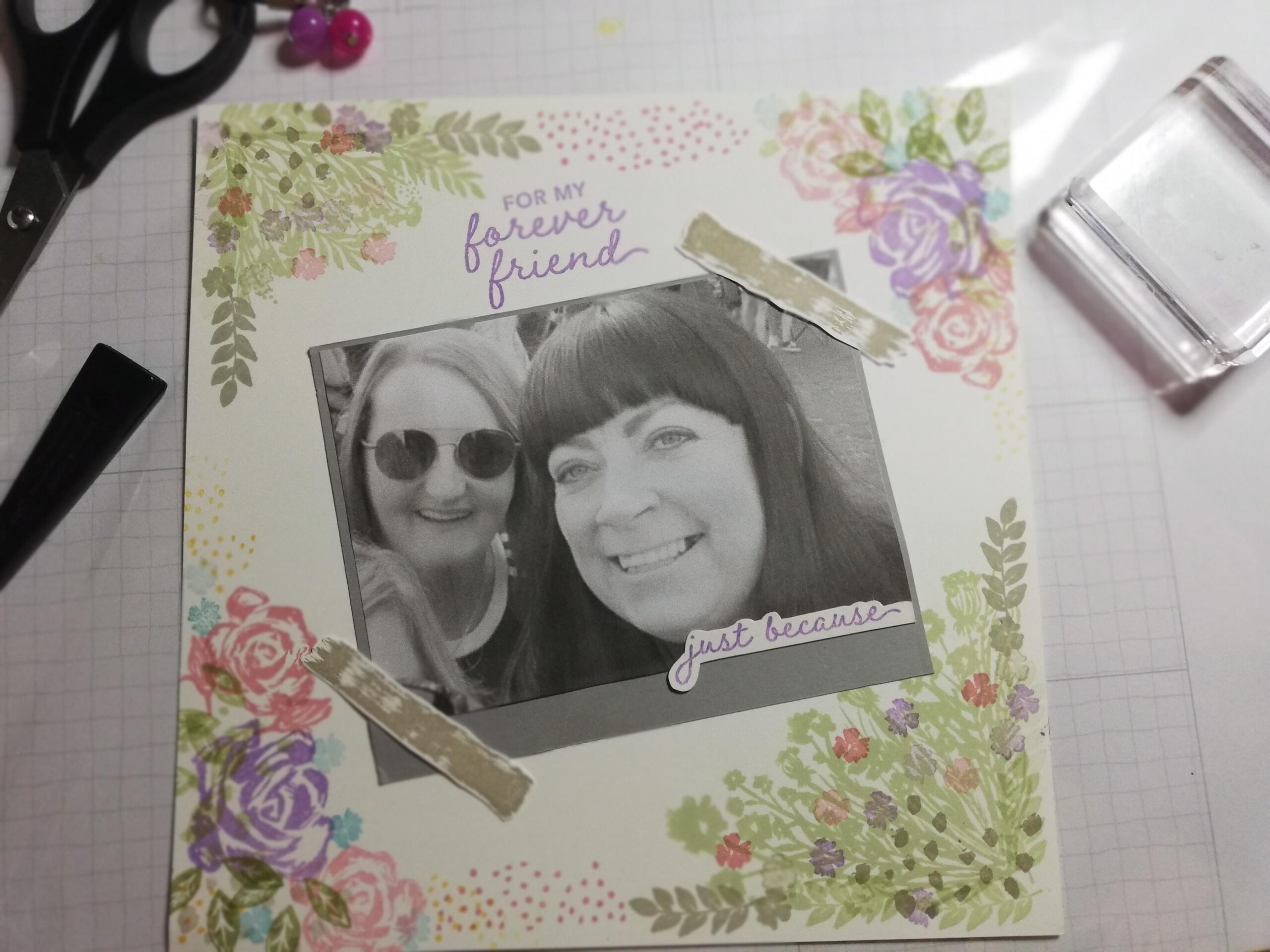 My first Scrapbook Page Creation