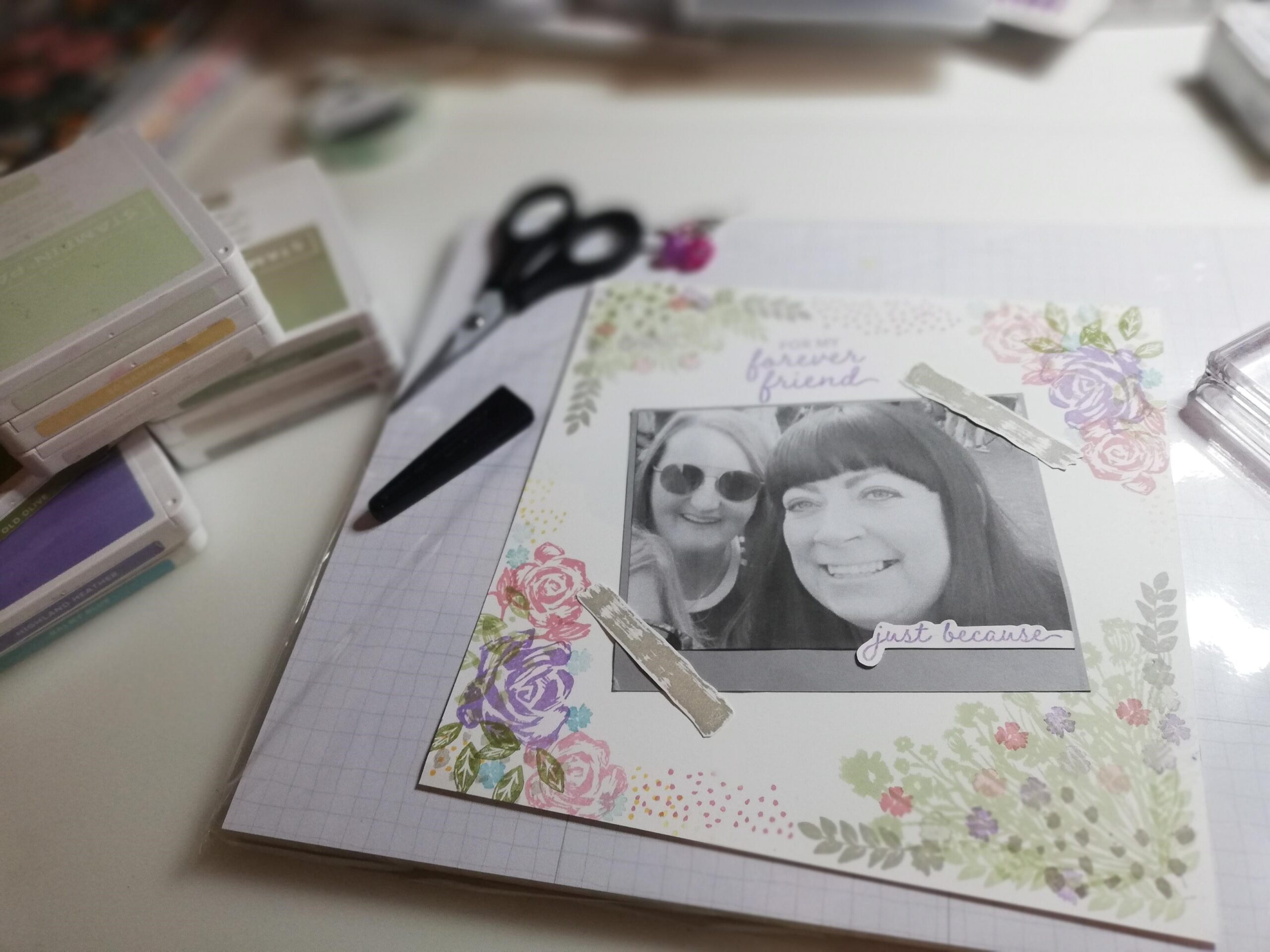 My first Scrapbook Page Creation