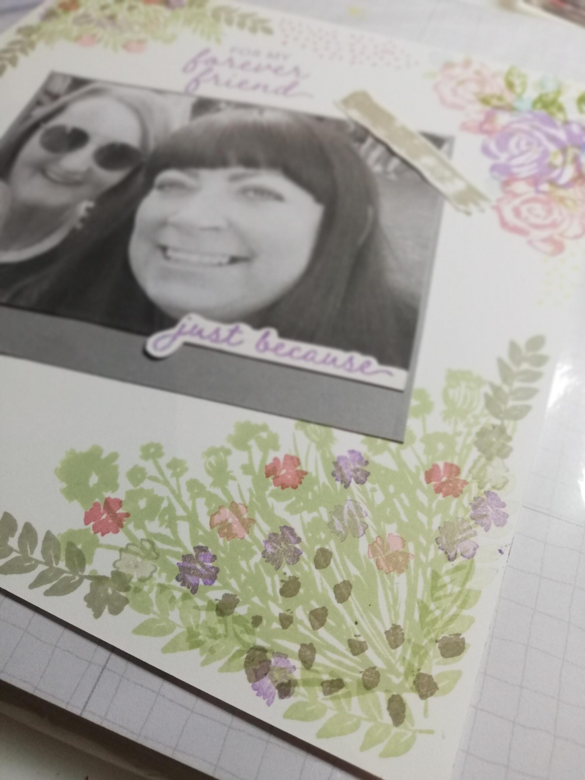 My first Scrapbook Page Creation