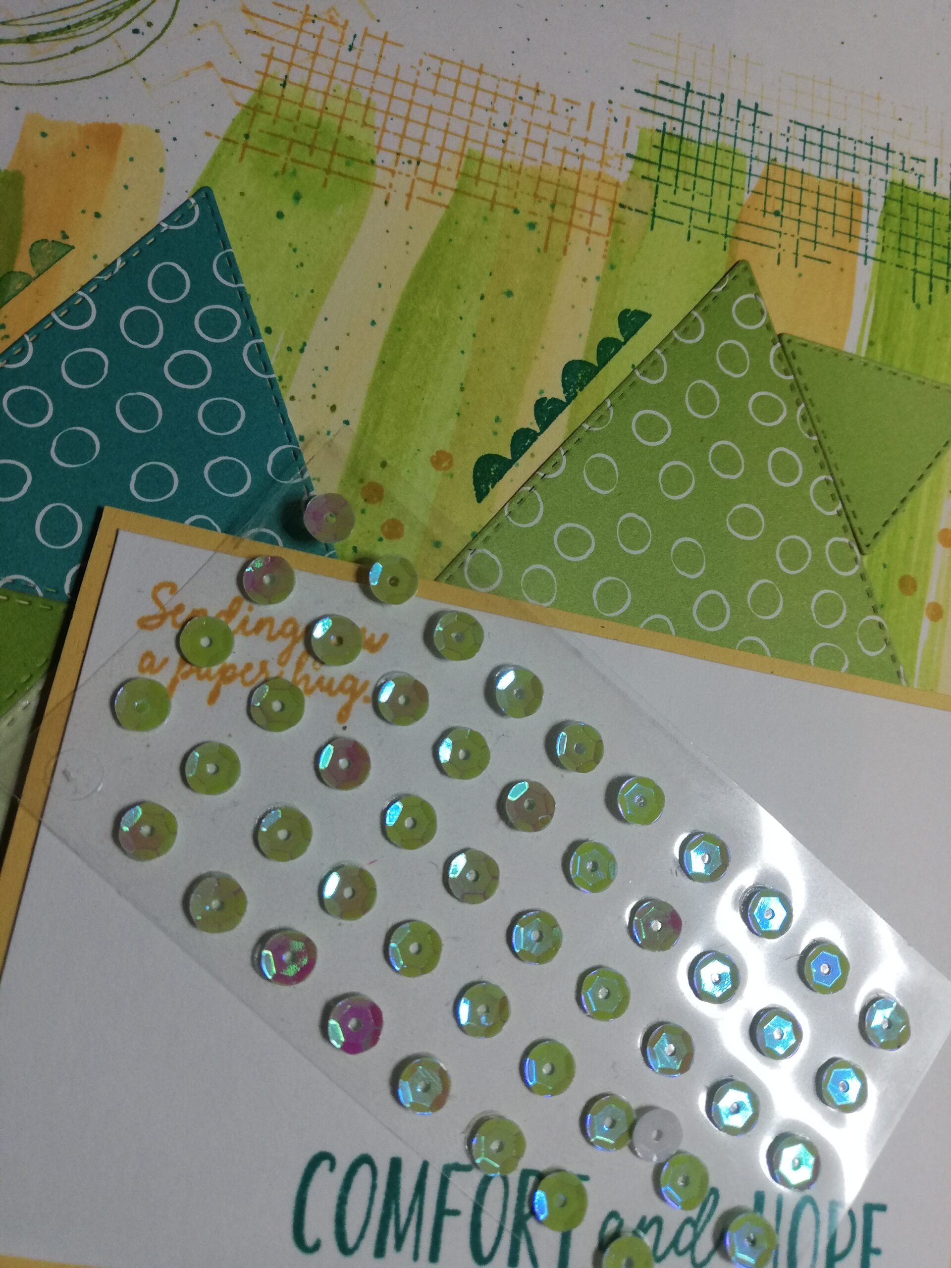 Geometric Scrapbook Page Layout Ideas