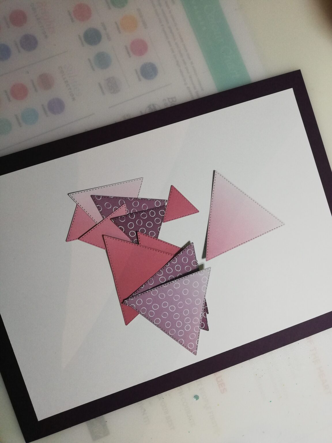 Geometric Scrapbook Page Layout Ideas