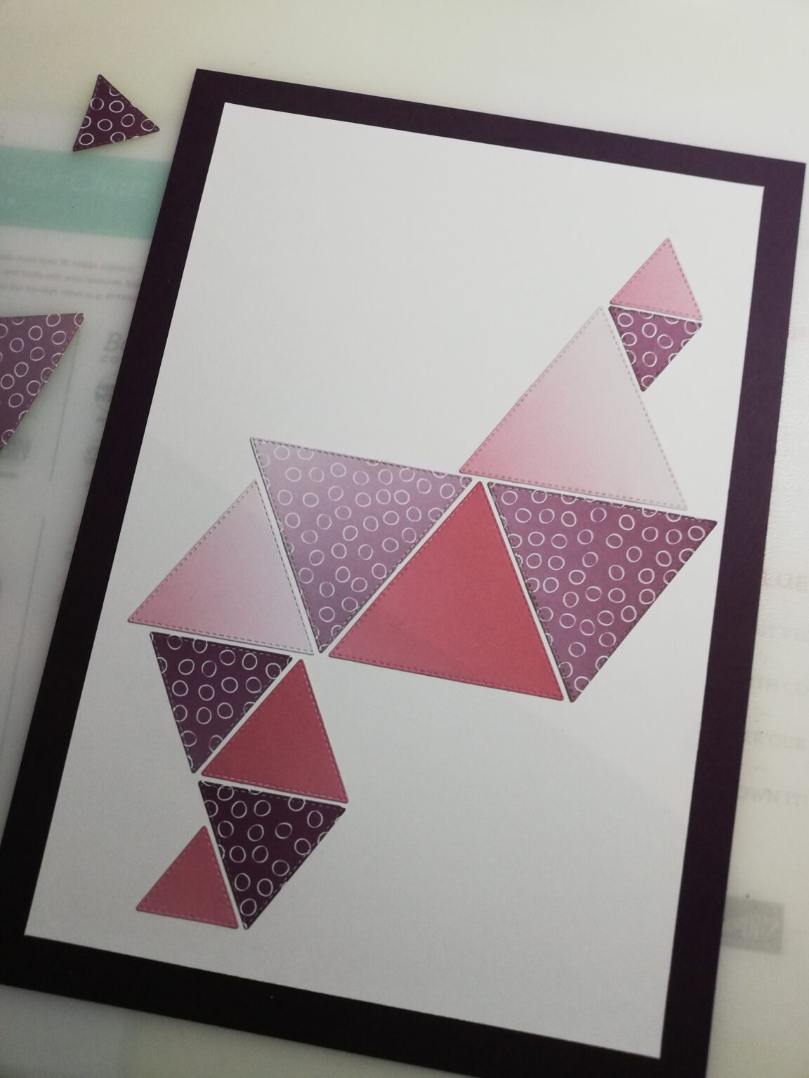 Geometric Scrapbook Page Layout Ideas