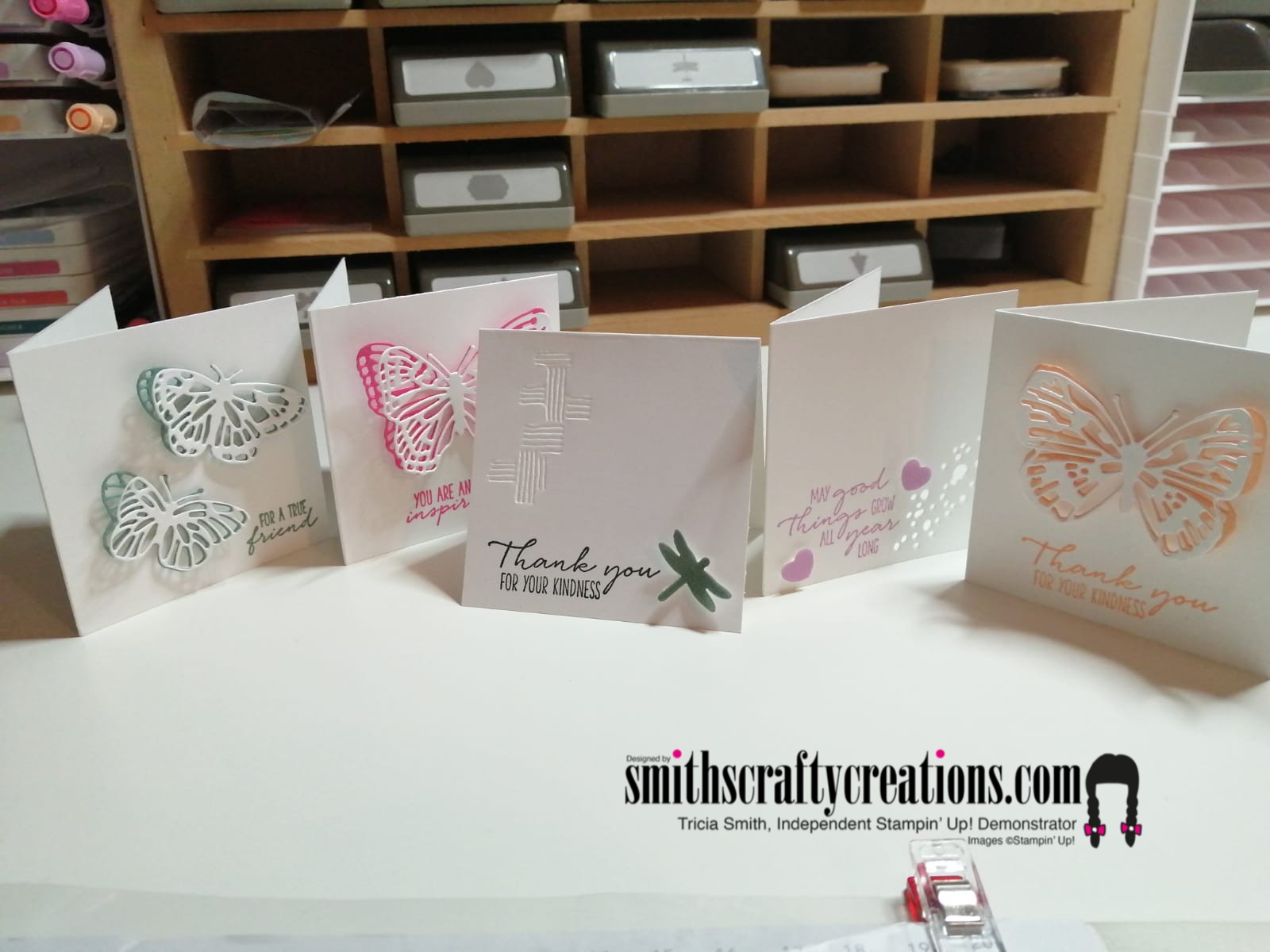 Clean and Simple Butterfly Cards
