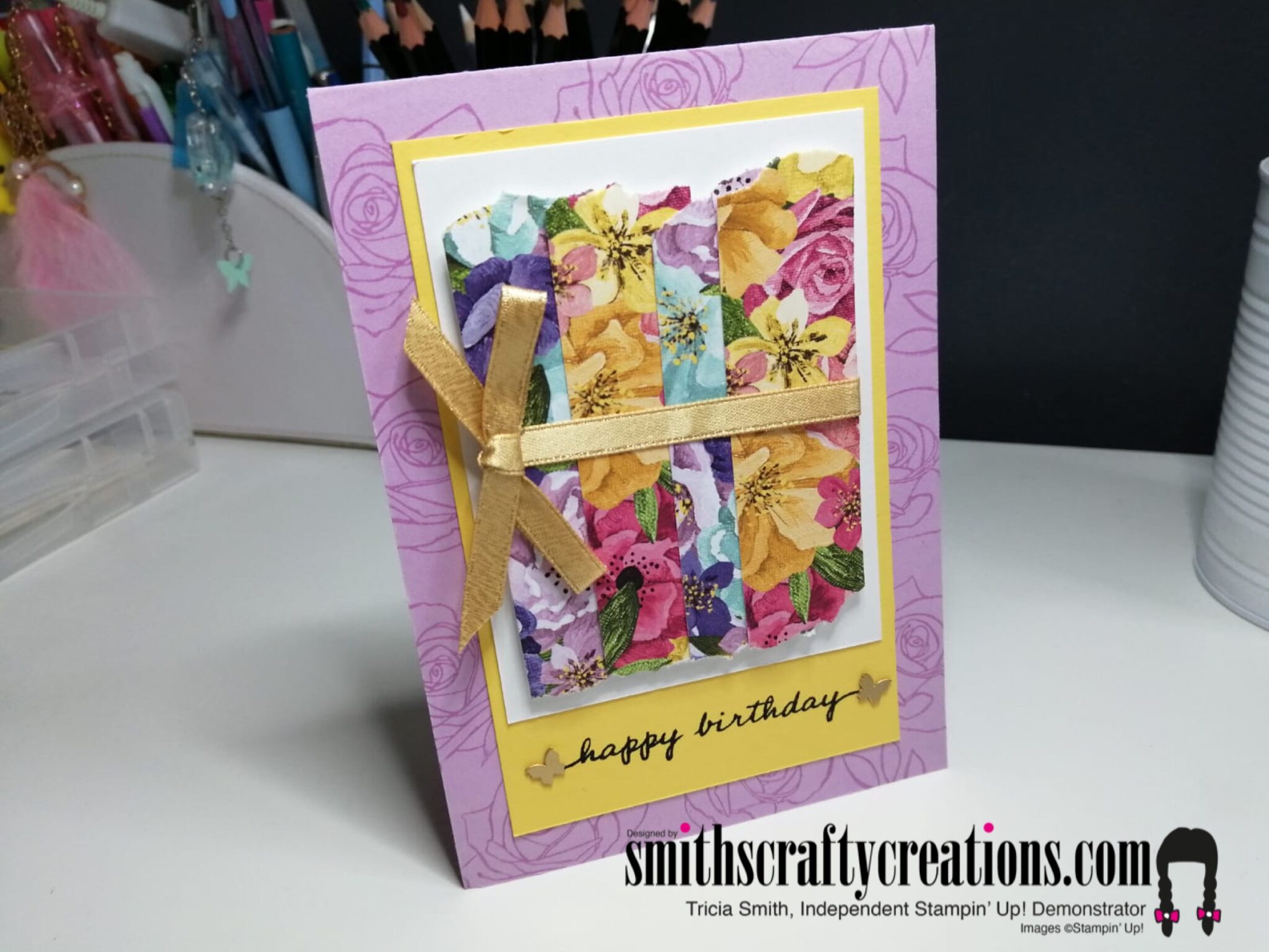 Awesome Torn Paper Idea - Smiths Crafty Creations