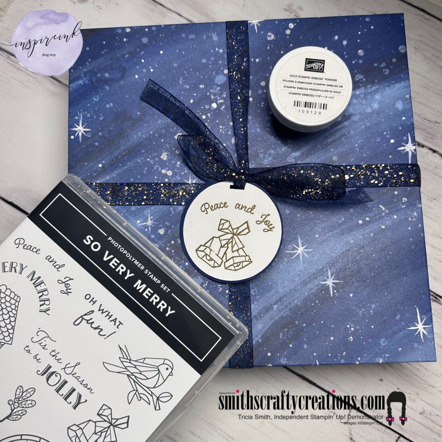 Beautiful Blue Gift Box