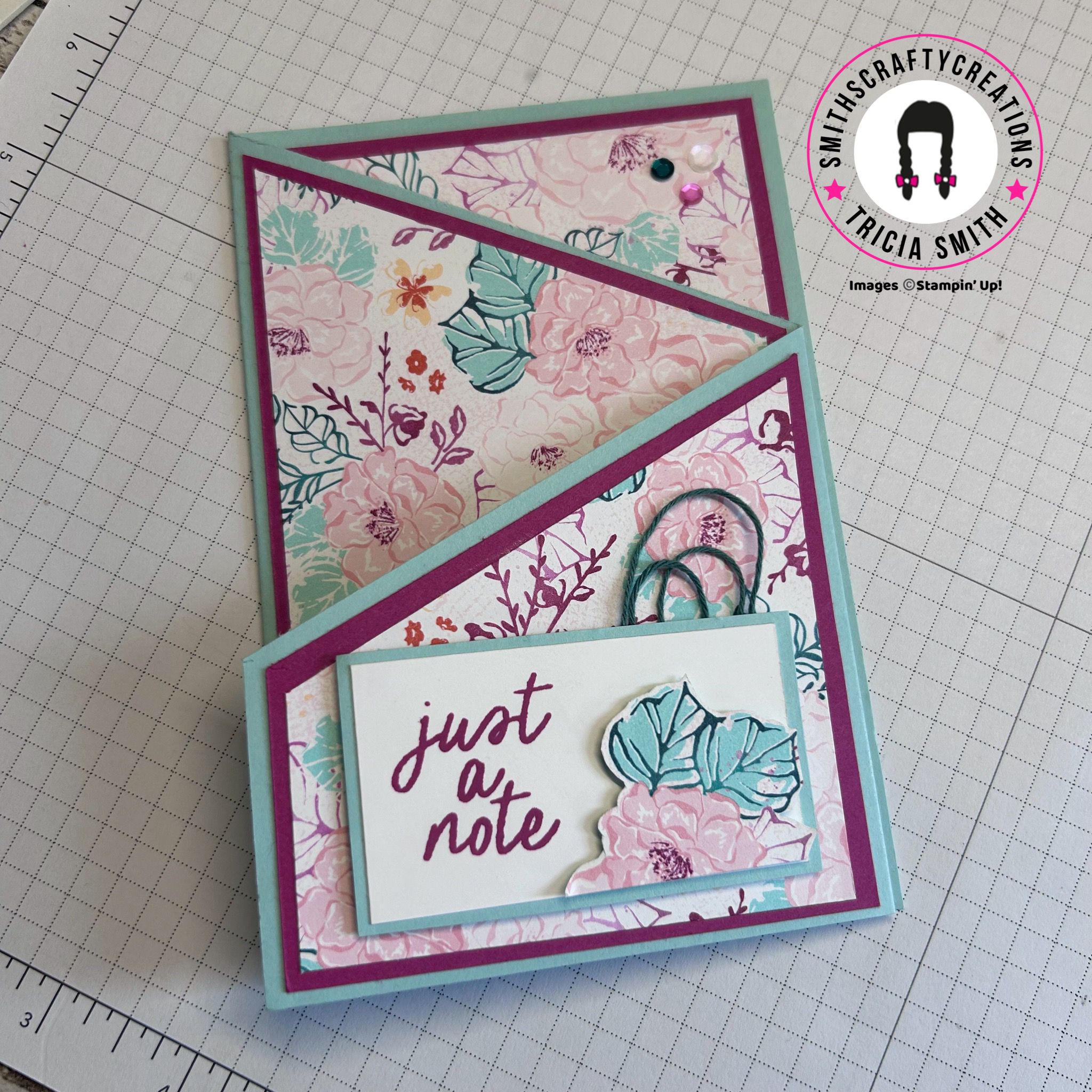 Z-fold Handmade Card